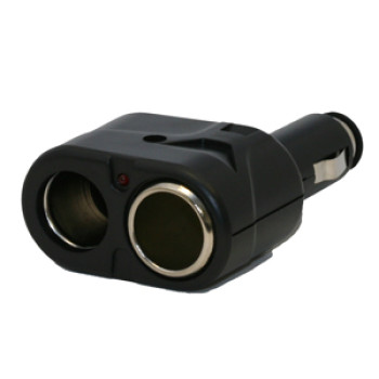 XLT Two Port Cigarette Lighter Adapter Splitter CA200